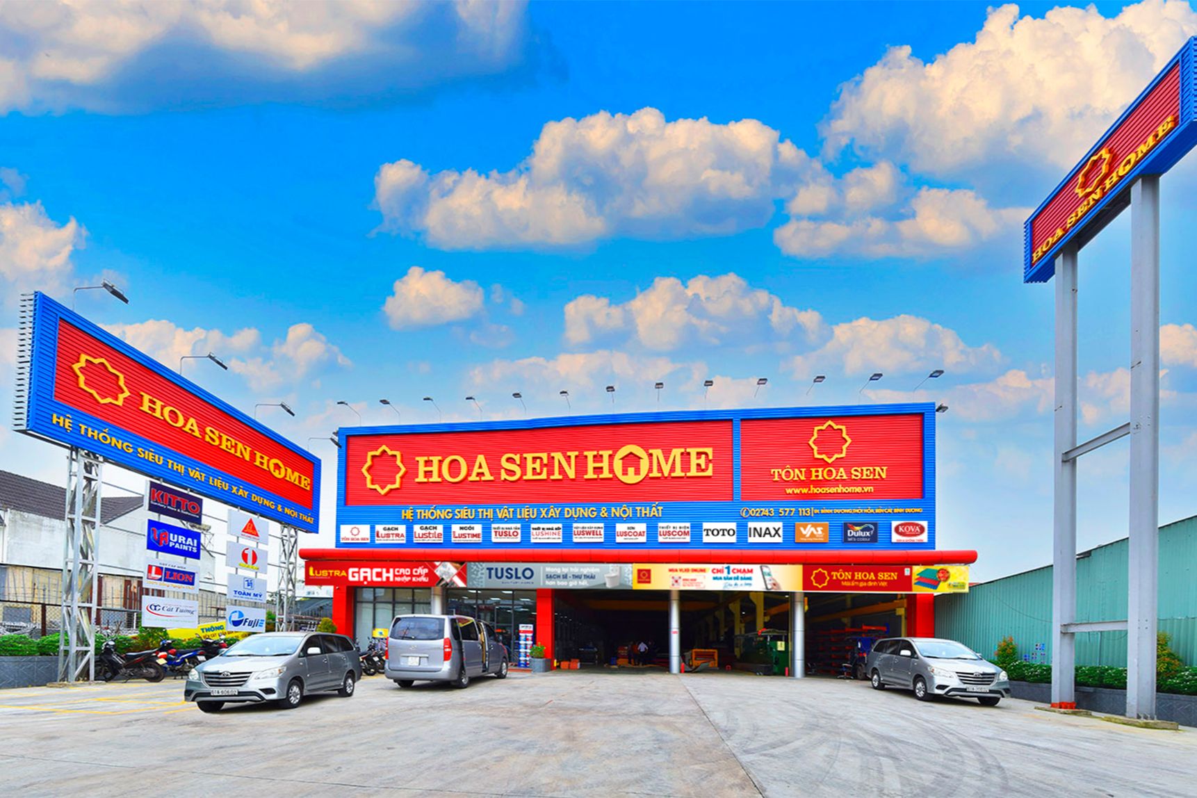 Tập đoàn Hoa Sen tìm đối tác phát triển hệ thống siêu thị Hoa Sen Home