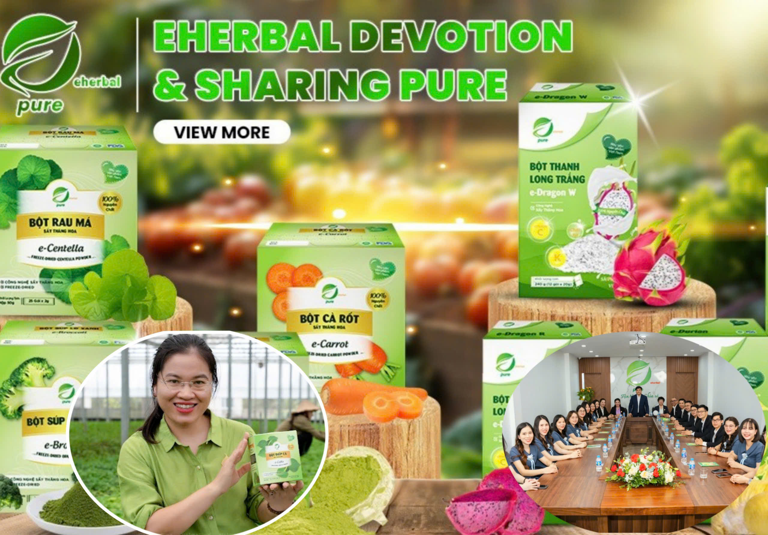 Eherbal - Thương hiệu tiên phong trong ngành sản xuất dược liệu của ...