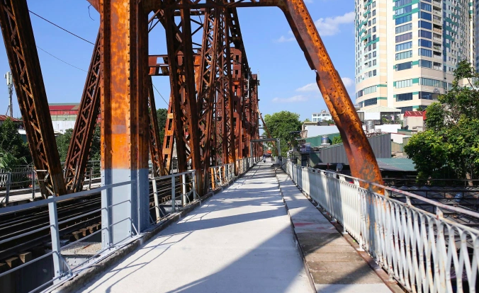 Ngày mai, Cầu Long Biên chính thức thông xe sau 2 tháng sửa chữa